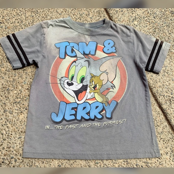 Tom and Jerry | Shirts & Tops | Cool Kid Tom And Jerry Distressed Tee ...